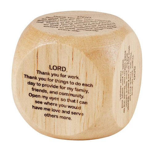 Prayers for Gratitude Prayer Cube Display - [Wholesale]Faithworks