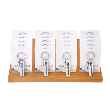 Alpha & Omega Keychain Display - [Wholesale]Faithworks