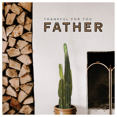 Greeting Card - Father's Day - Cactus - [Wholesale]Faithworks