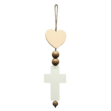 Child of the King Hanging Decor - Heart and Cross - [Wholesale]Faithworks