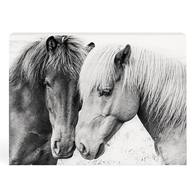 Heartland Home Collection Decorative Block - Horses