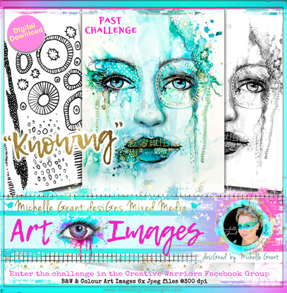 KNOWING ~ Past Challenge - By Michelle Grant - Michelle Grant DesiGns