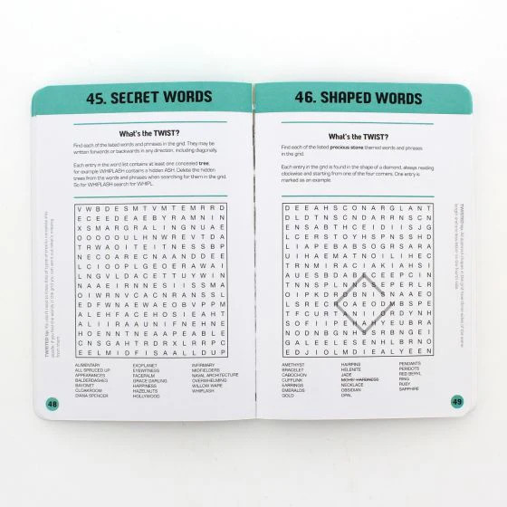 Book Puzzle - Twisted Word Search - Lifestyle Boutiques