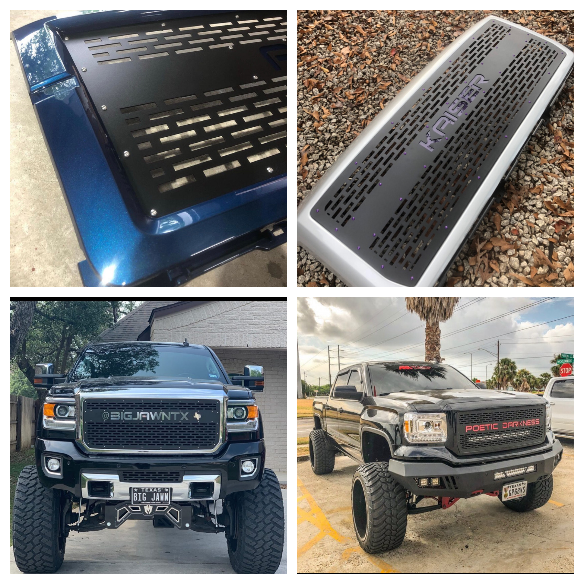 Resources - Mesh Cutout Patterns - Cutting Edge Offroad