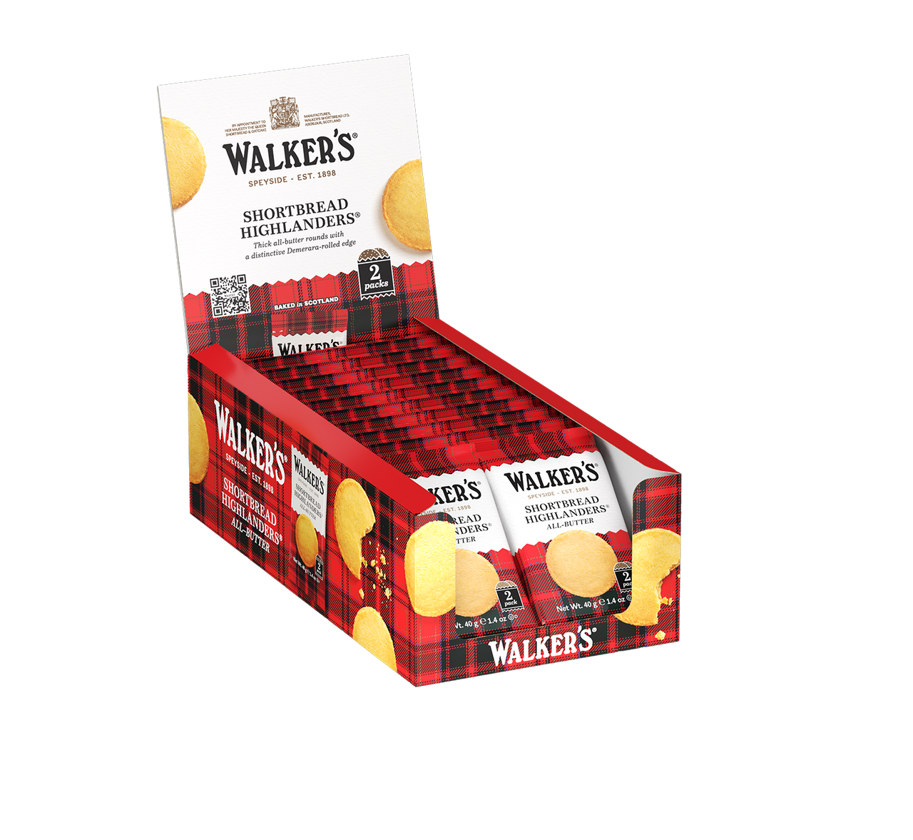 Shortbread Snack Packs | Walker's Shortbread