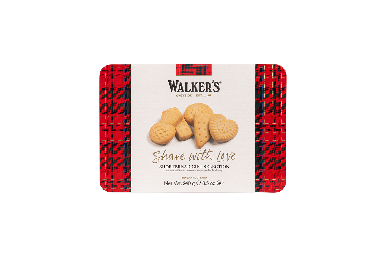 With Love Assorted Shortbread Tin - Walker's Shortbread