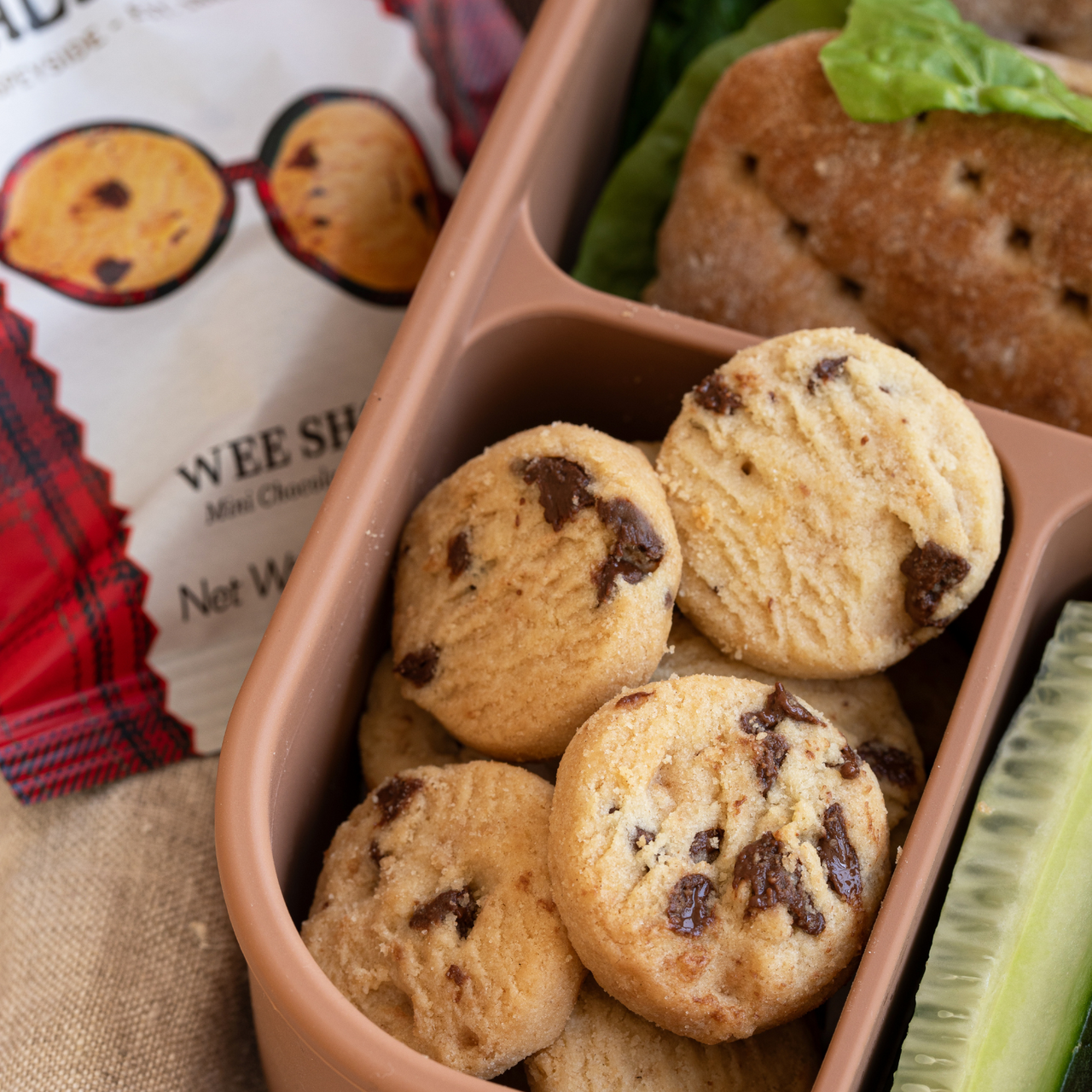 Shorties Mini Choc Chip Shortbread | Walker's Shortbread