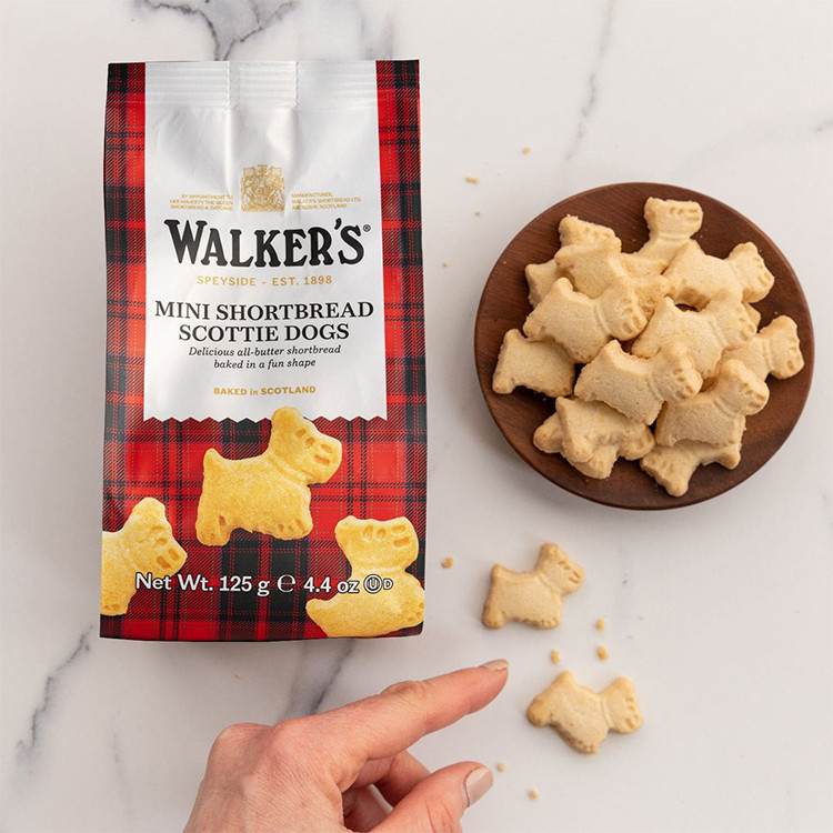Walker's Mini Scottie Dogs Shortbread Biscuits | Walker's Shortbread