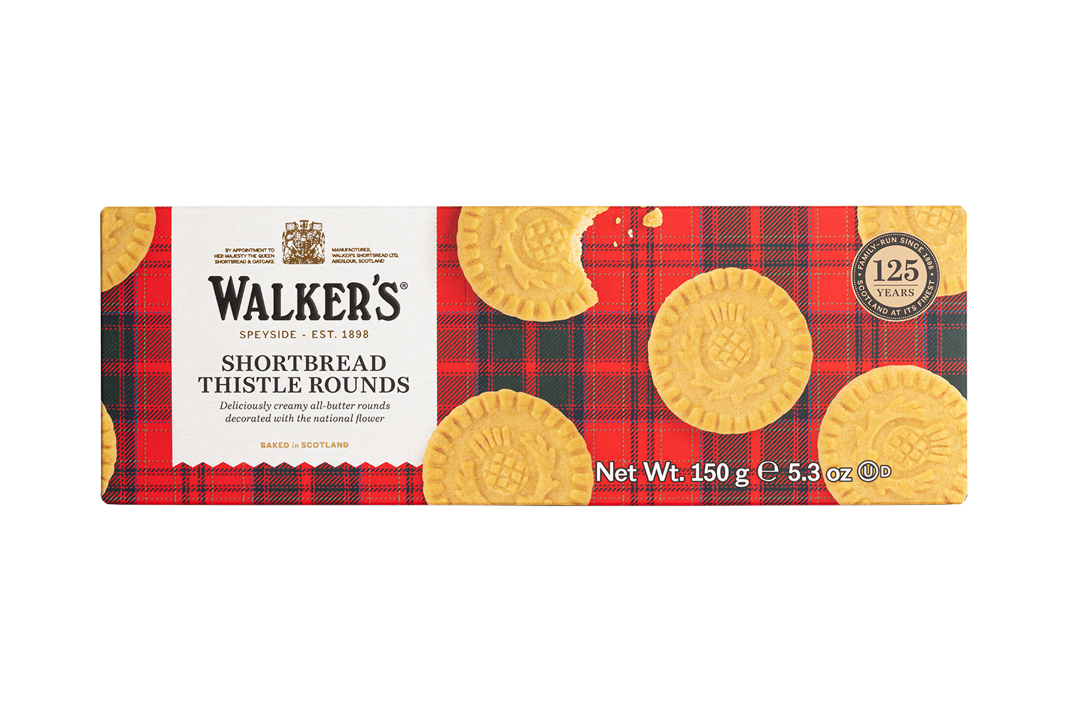 Walker's Thistle Shortbread Rounds