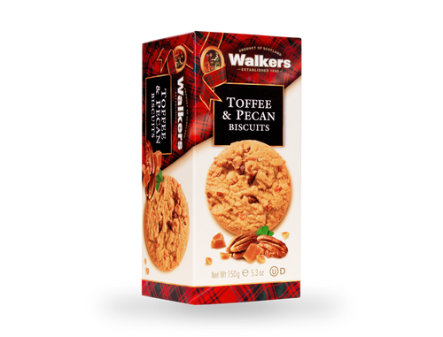 Pecan And Toffee Biscuits | Walker's Shortbread