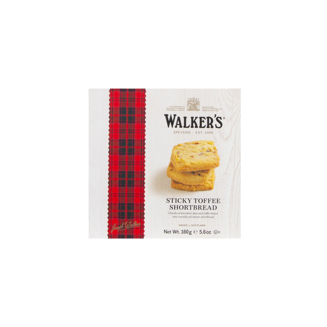 Sticky Toffee Shortbread - Walker's Shortbread