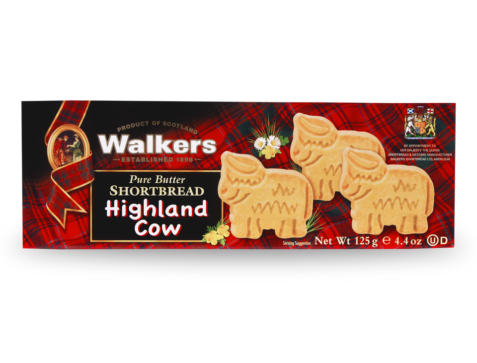 Highland Cow Shortbread Biscuits | Walker's Shortbread