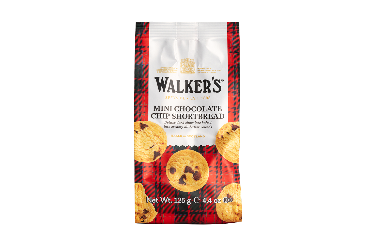 Mini Bag Chocolate Chip Shortbreads - Walker's Shortbread