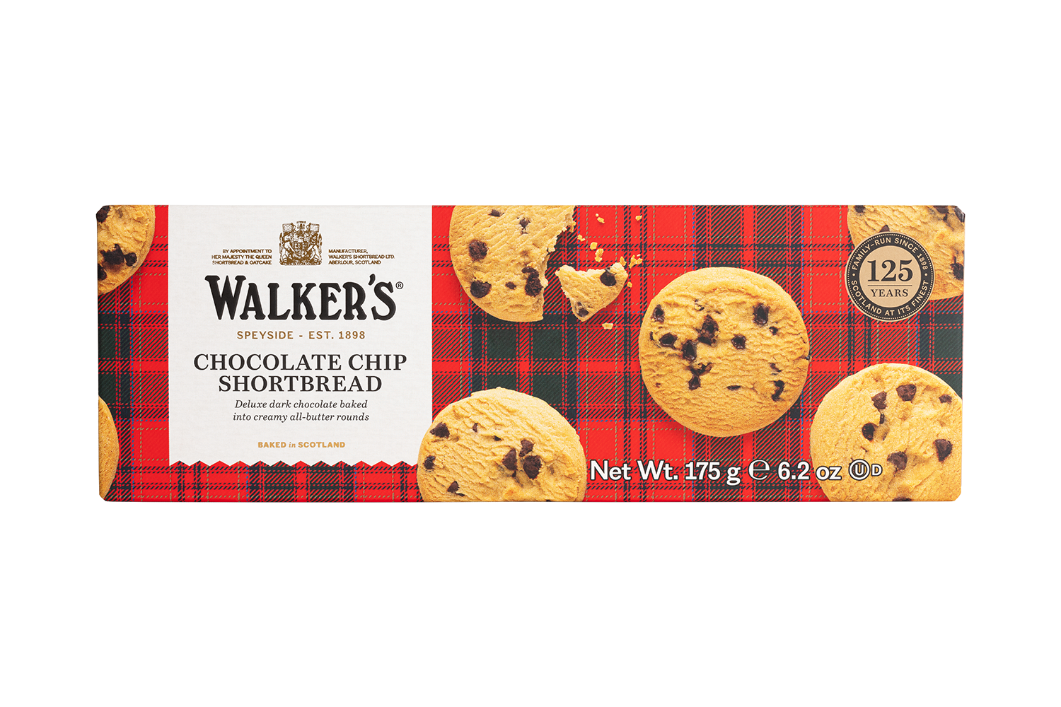 Chocolate Chip Shortbread Box - Walker's Shortbread