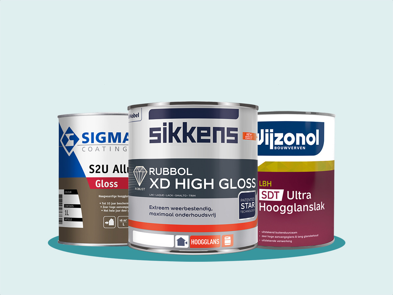 Verf merken: hoge kwaliteit voor een scherpe prijs