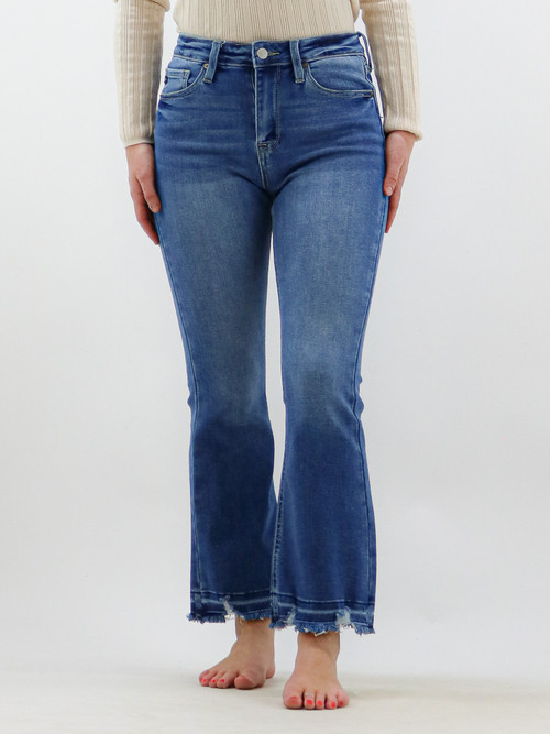 Margo High Rise Cropped Bootcut Jeans