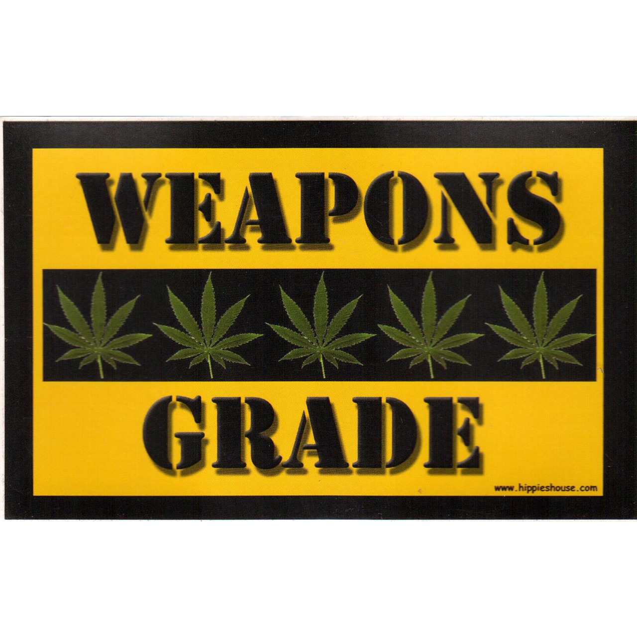 Buy a Weapons Sticker from Tree Huggers
