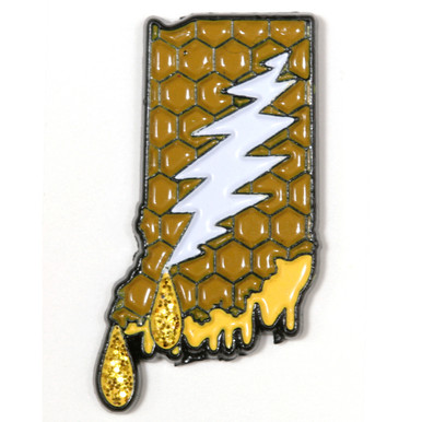 Buy a Indiana Deadhead Pin from Tree Huggers
