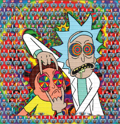 Buy a Uncle Sam Rick & Morty Blotter Online