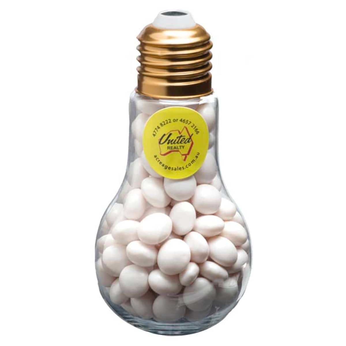 Light Bulb with Chewy Mints 100g - Worldwide