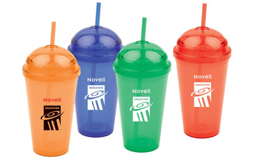 Plastic Cups With Domed Cap - Worldwide Franchise Storefront