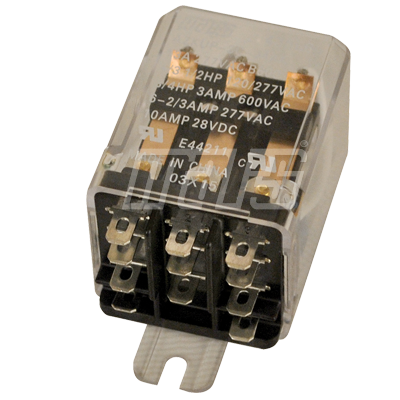 Mars 43067 3 Pole Double Throw 120 Volt Coil Plug Relay - KTOOL