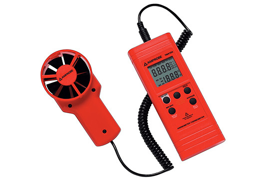 Amprobe TMA10A Anemometer Thermometer, Flexible Vane - KTOOL
