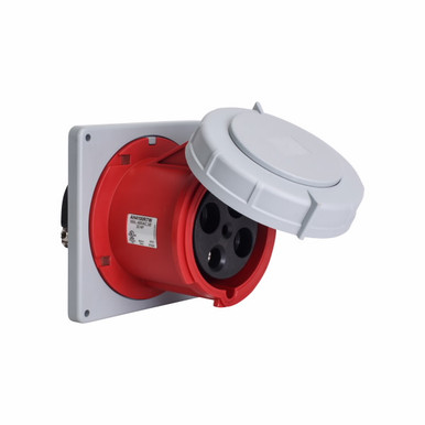 Eaton Wiring Devices AH4100R7W Recp Pin&Sleeve 100A 480V 3PH 3P4W WT RD ...