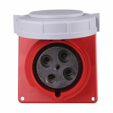 Eaton Wiring Devices AH5100R7W-15 Rec Pin&Slv 100A 3Ph 277-480V 4P5W RD ...