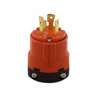 Eaton Wiring Devices AHIGL530P Plug IG 30A 125V 2P3W H/L OR - KTOOL