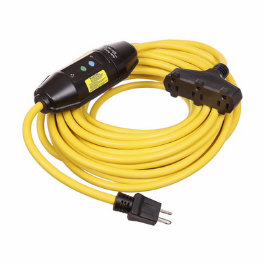 Eaton Wiring Devices GFI11A639 INLINE 15A/120V 50FT 12/3CRD TRITAP AUTO ...