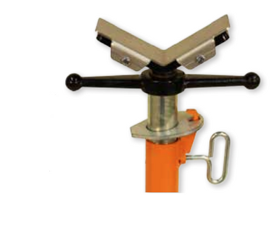 Jackson Tools 436DL Deluxe V-Head Pipe Stand - KTOOL