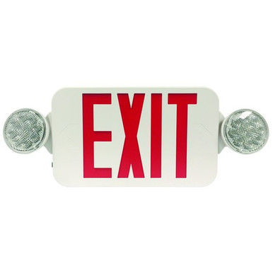 Morris Products 73050 Round Head LED Combo Exit Emergency Light High ...