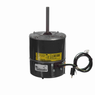 Genteq 5R007 Refrigeration Motor 1/3 HP 1 Ph 60 Hz 208-230 V 1075 RPM 1 ...