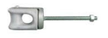 Global G1996 Service Entrance Insulator Wire Holder - 3/8" x 5" Bolt ...