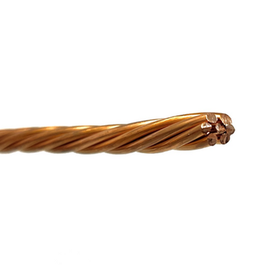 Cerro Wire 500 MCM Stranded Bare Copper Wire - Sold By The Foot - KTOOL