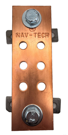 NavTech GB2-6 2" X 6" X 1/4" Cu Ground Bar - KTOOL