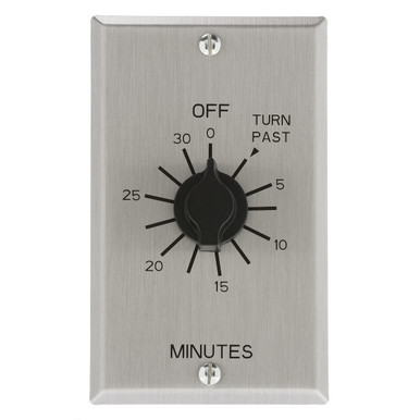 Tork C530M 30 Minute Spring Wound Twist Timer 125-277V Spdt Metal ...
