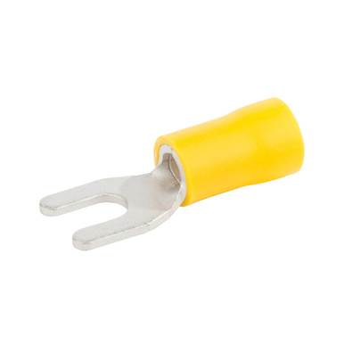 NSI S12-8V-S Wire Terminal Spade Vinyl Insulated 12-10 Awg 8, Clamshell ...