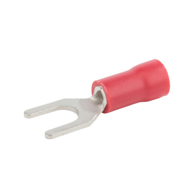 NSI S22-8V-S Wire Terminal Spade Vinyl Insulated 22-18 Awg 8, Clamshell ...