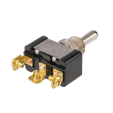 NSI 78160TS Toggle Switch SPDT 20 Amps On-Off-On Circuit Bat Br/Ni ...