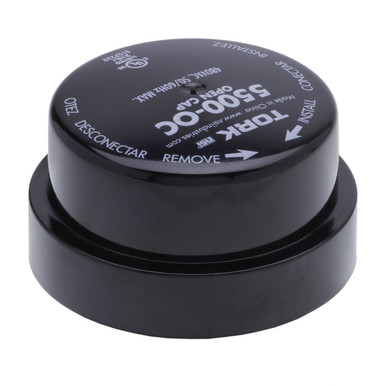 Tork 5500-OC Open Cap Turn Lock, 480V Max, Black - KTOOL