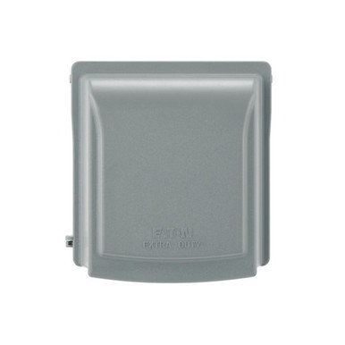 Eaton Wiring Devices WIUX-2GY While-In-Use Cover 2 Gang Vertical Mount ...
