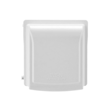 Eaton Wiring Devices WIUX-2W While-In-Use Cover 2 Gang Vertical Mount ...