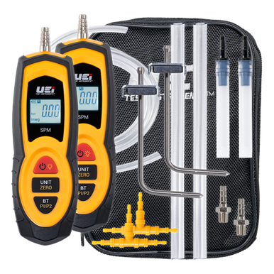 UEI SPMKIT Wireless Static Pressure Meter Kit for Static, Gas and Draft ...