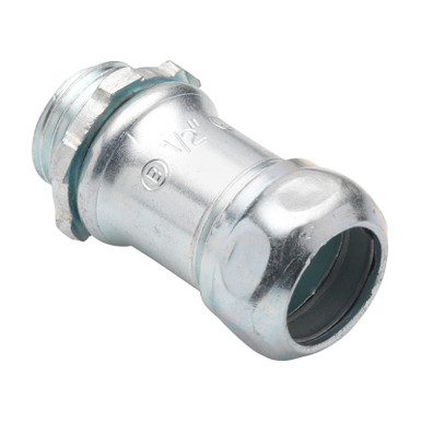 Bridgeport 234-SW 1-1/2" White S.S. Emt Connector, Box of 10 - KTOOL