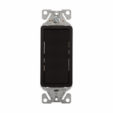 Eaton Wiring Devices 7503-9BK SWITCH DECOR. 3W 15A 120/277V AG BK - KTOOL