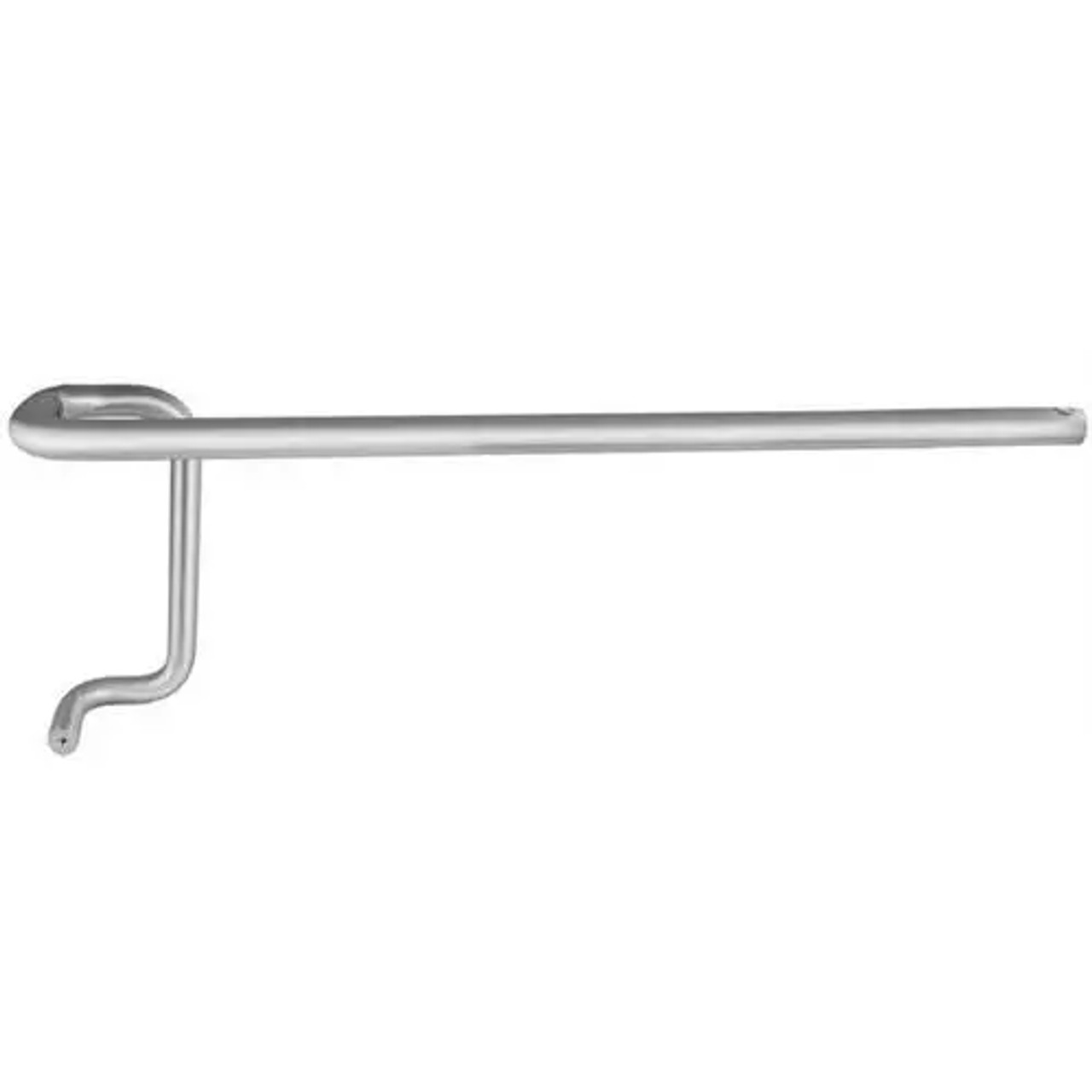10 Offset Push Pull Bar Handle Us28 Aluminum Finish