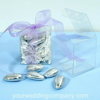 Clear Acetate Boxes | Wedding Favor Packaging | Favor Boxes