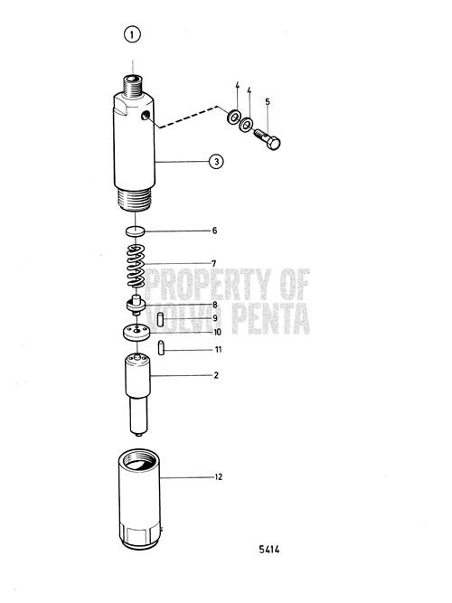 Injector by Volvo Penta (470933) - ProPride Marine